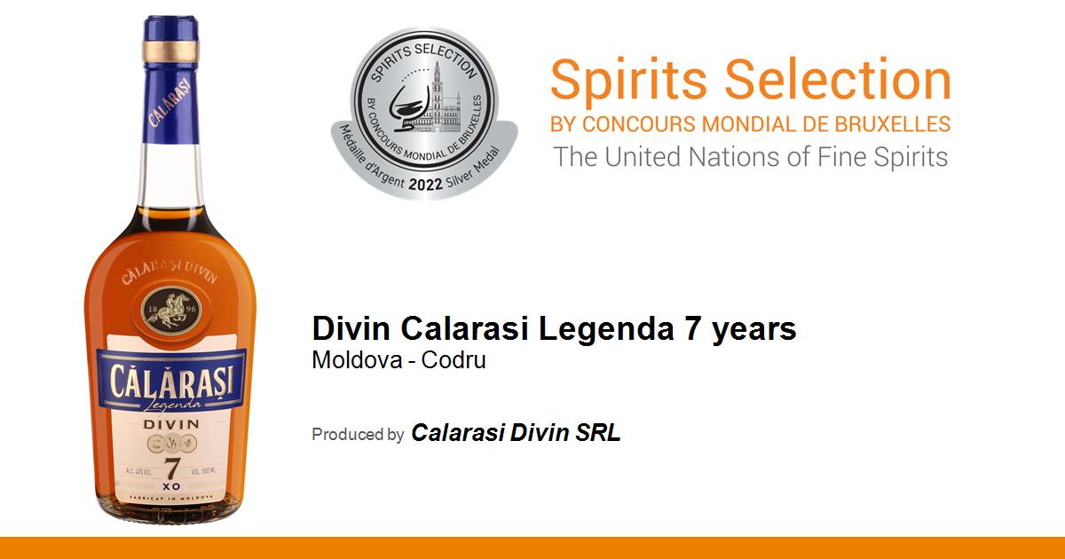 Divin Calarasi Legenda 7 years • Spirits Selection