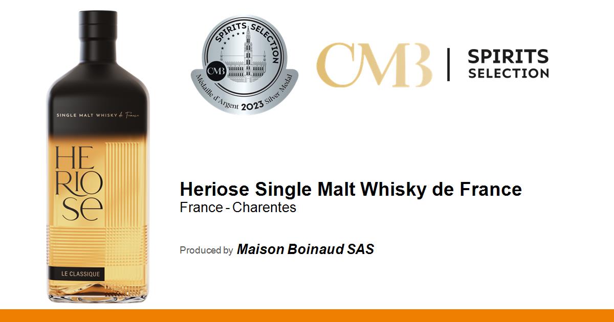 Heriose Single Malt Whisky de France • Spirits Selection