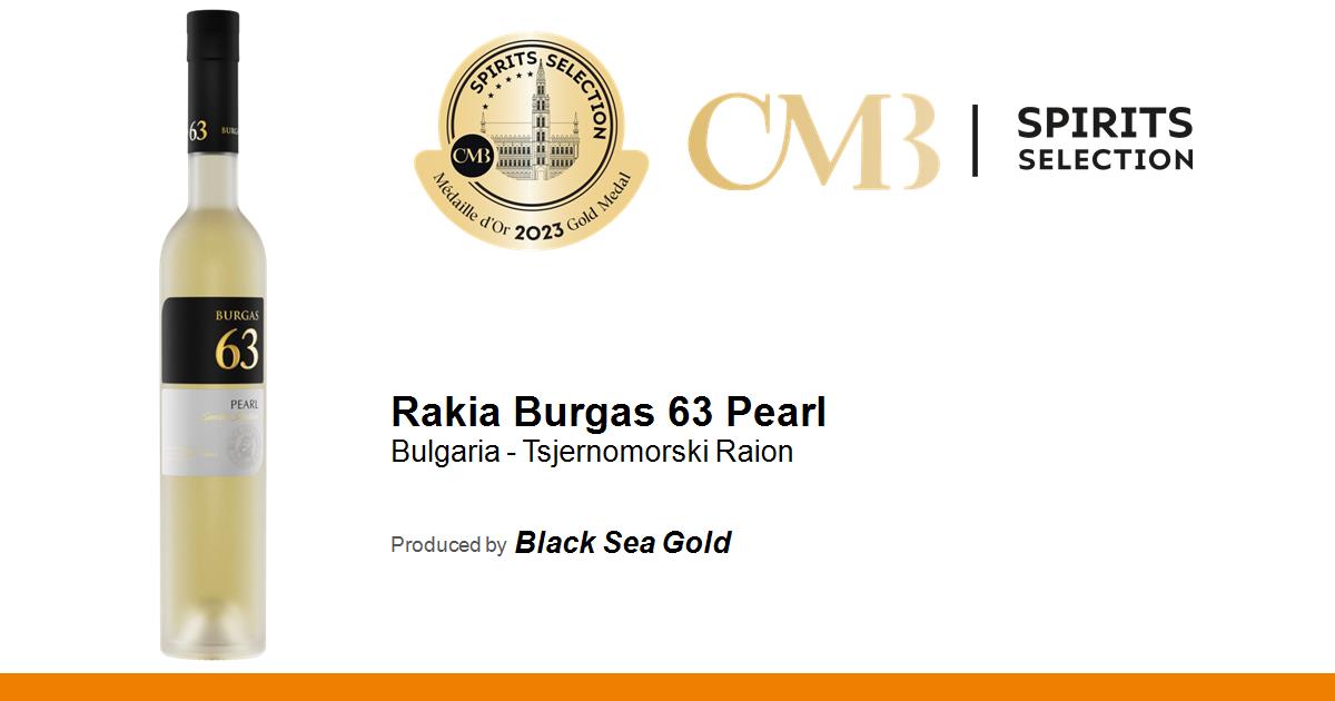Rakia Burgas 63 Pearl • Spirits Selection