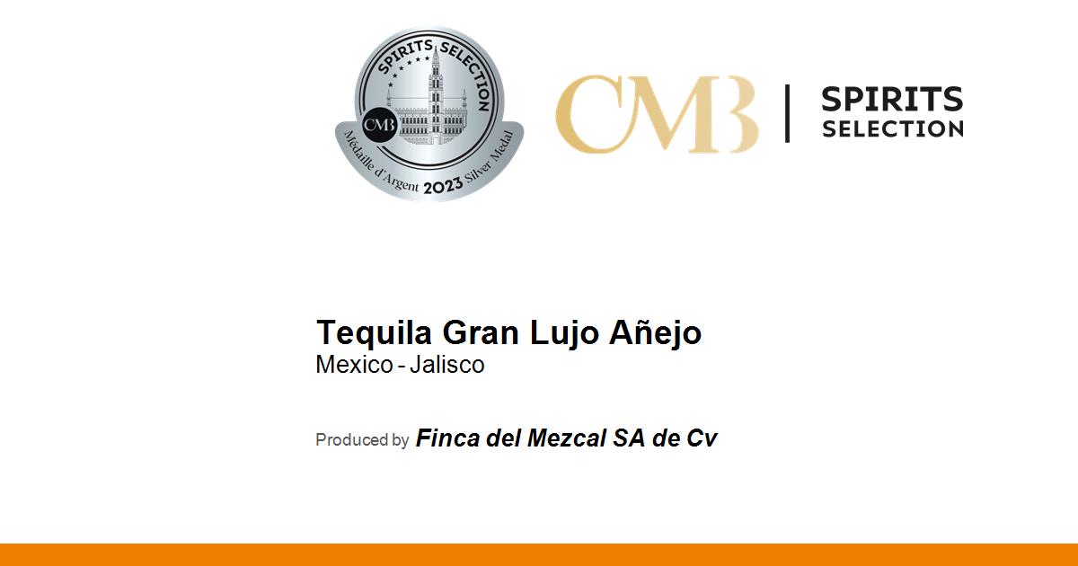 Tequila Gran Lujo Añejo • Spirits Selection