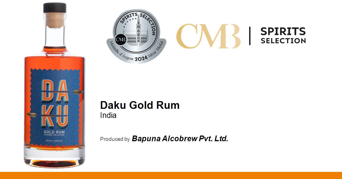 Daku Gold Rum • Spirits Selection