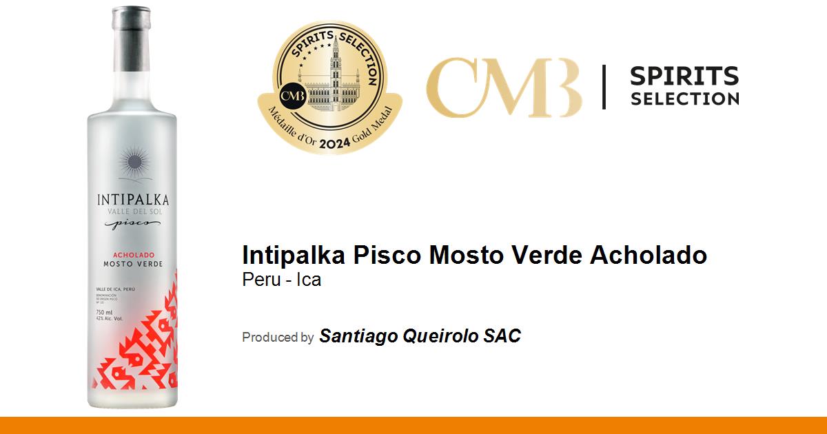 Intipalka Pisco Mosto Verde Acholado • Spirits Selection