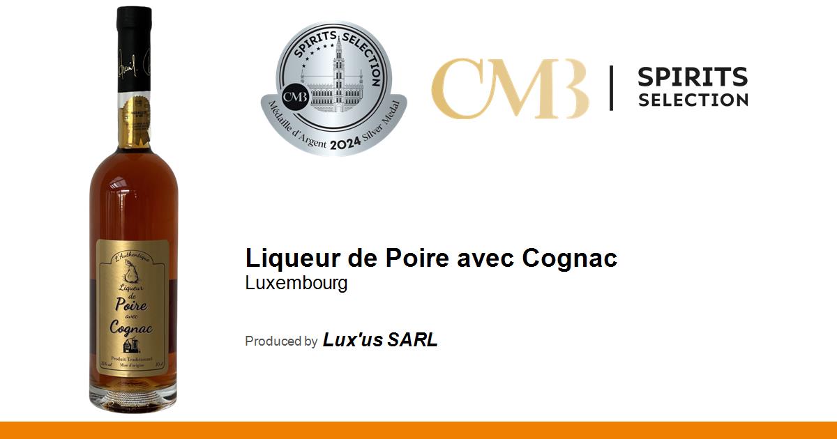 Liqueur de Poire avec Cognac • Spirits Selection