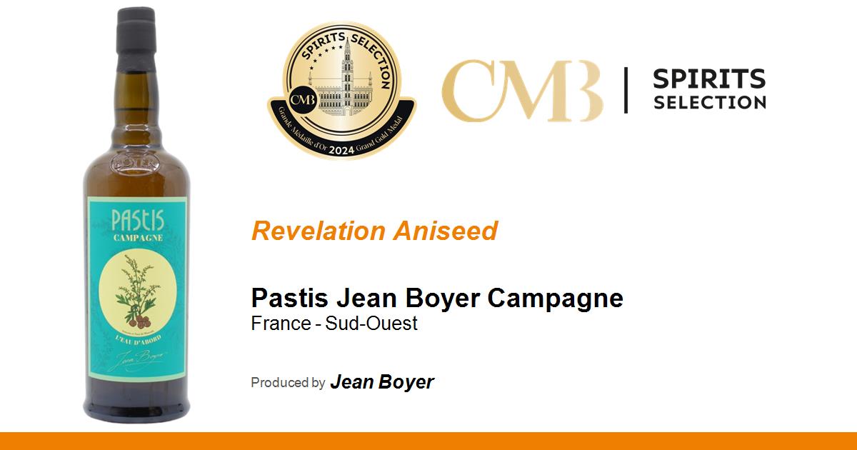 Pastis Jean Boyer Campagne • Spirits Selection