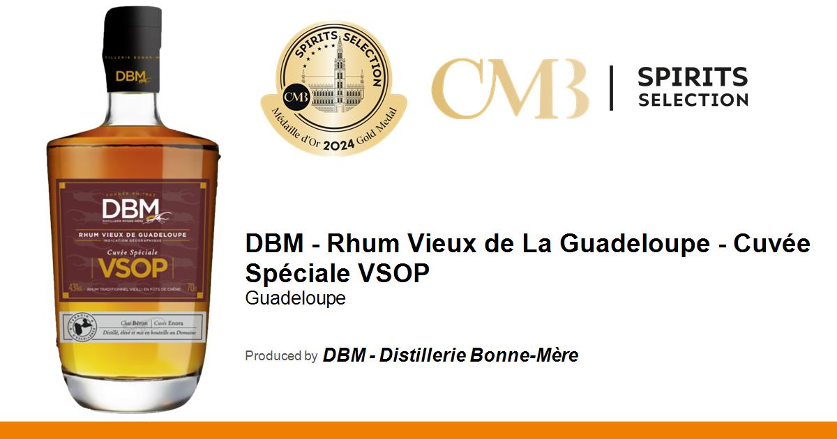 DBM - Rhum Vieux de La Guadeloupe - Cuvée Spéciale VSOP • Spirits Selection
