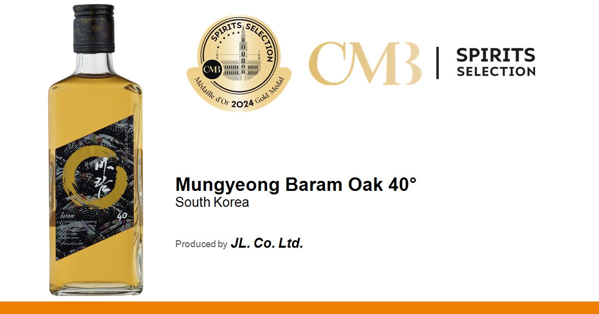 Mungyeong Baram Oak 40° • Spirits Selection