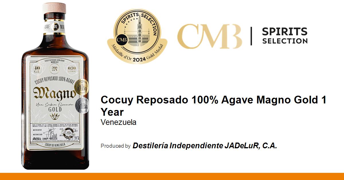 Cocuy Reposado 100% Agave Magno Gold 1 Year • Spirits Selection