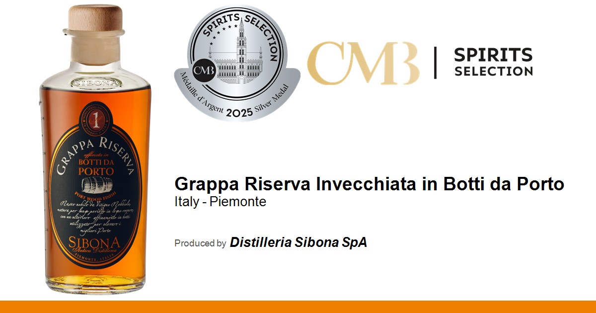 Grappa Riserva Invecchiata in Botti da Porto • Spirits Selection