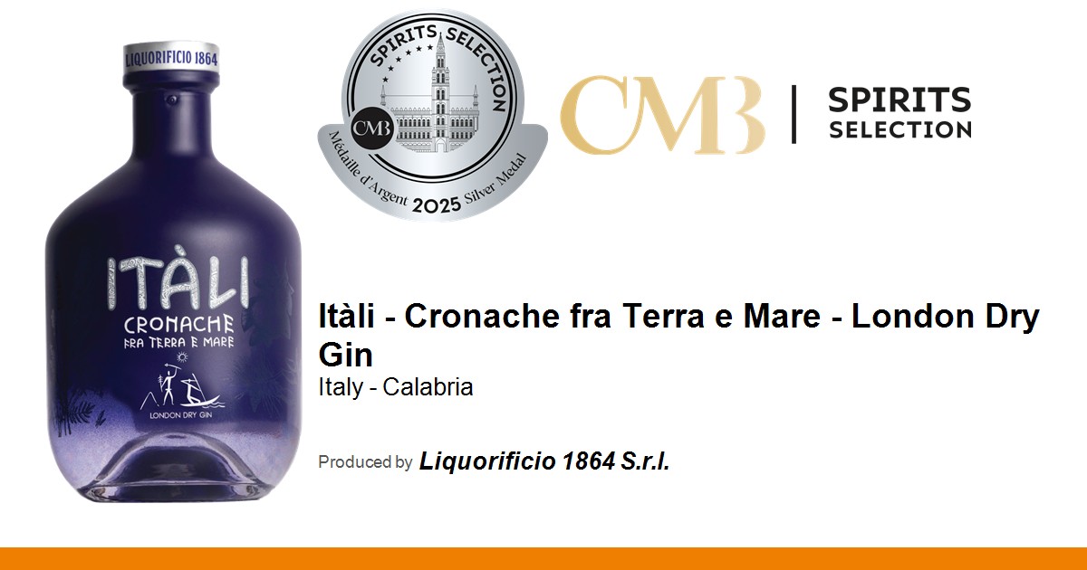 Itàli - Cronache fra Terra e Mare - London Dry Gin • Spirits Selection