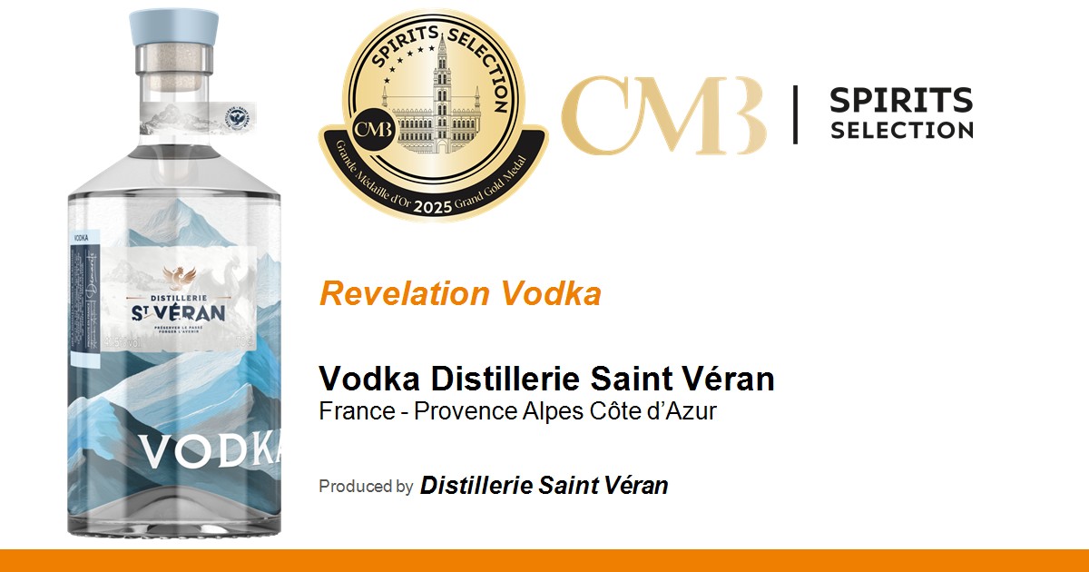 Vodka Distillerie Saint Véran • Spirits Selection