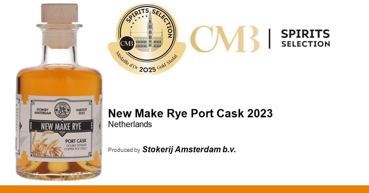 New Make Rye Port Cask 2023 • Spirits Selection